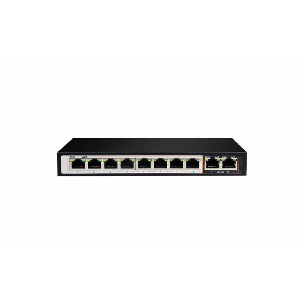 SWITCH 10 DLINK 10/100/1000 C/GESTÃO LONG RANGE 250M 8X POE 2X SFP 96W